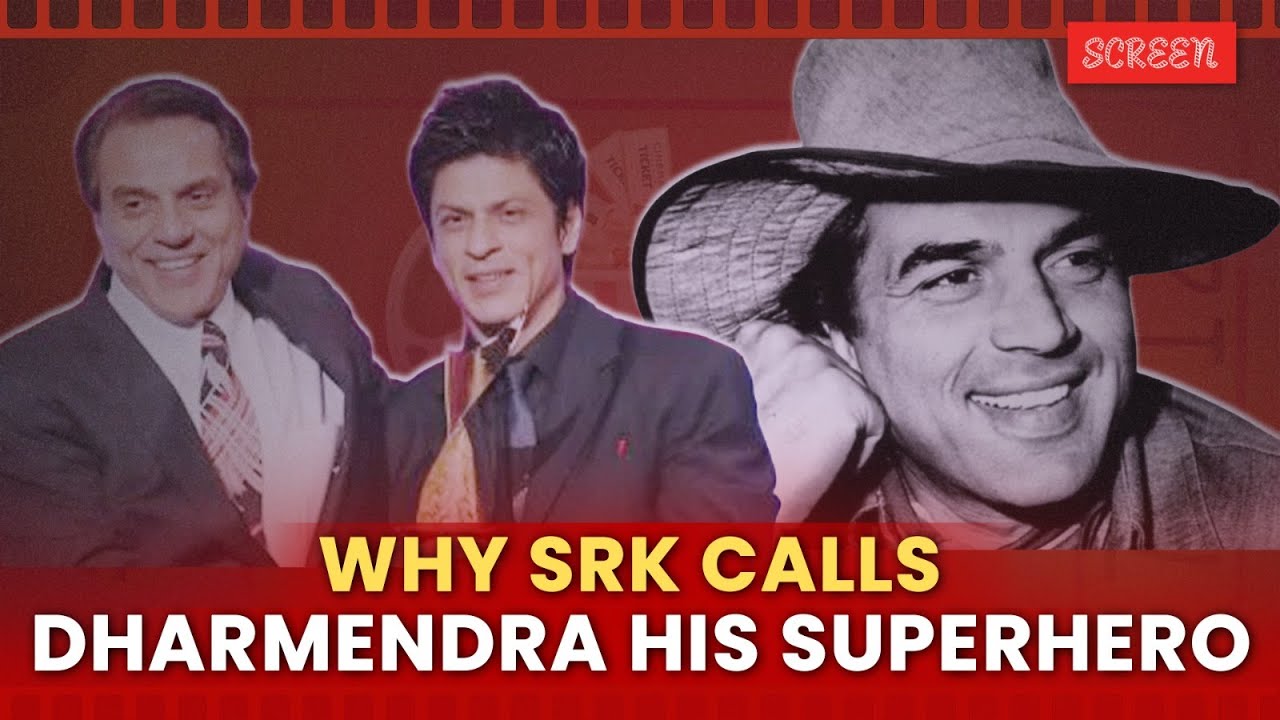 'Only One...'; When Shah Rukh Khan Called Dharmendra His 'Superhero ...