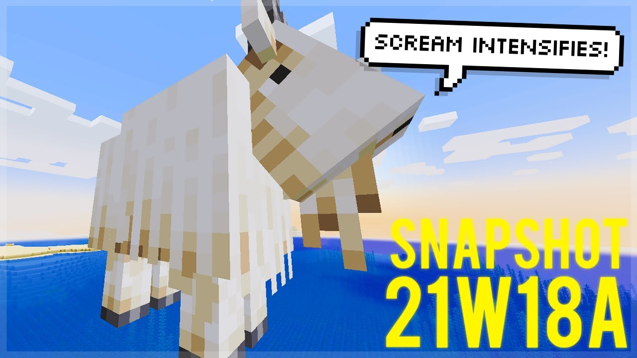 Minecraft Screaming Goats Intensifies!🐐 - YouTube