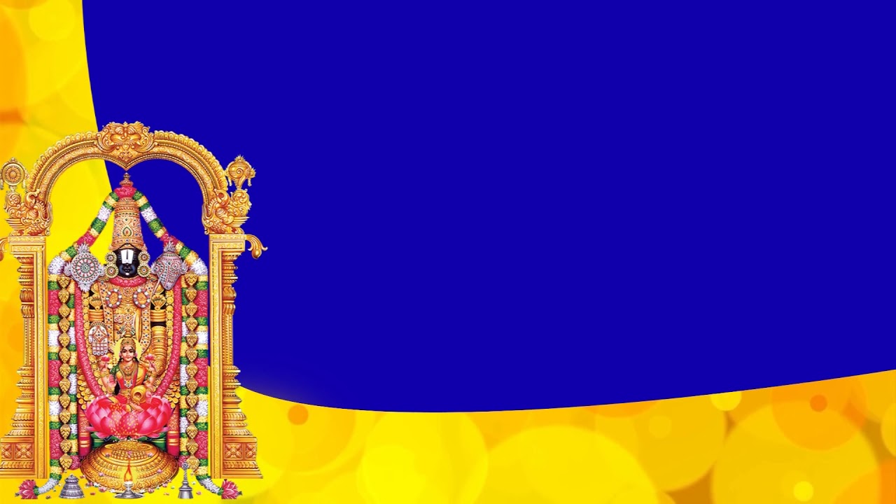 Lord Venkateswara Blue screen || Devotional || venkateswara - YouTube