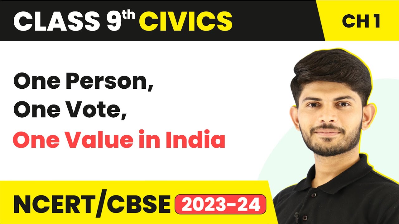 One Person One Vote One Value In India What Is Democracy Why Democracy Class 9 Civics one-person-one-vote-one-value-in-india-what-is-democracy-why-democracy-class-9-civics