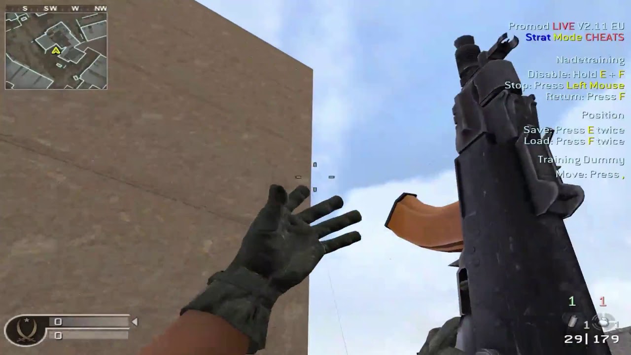 Cod4 Promod Crossfire All Nades - YouTube