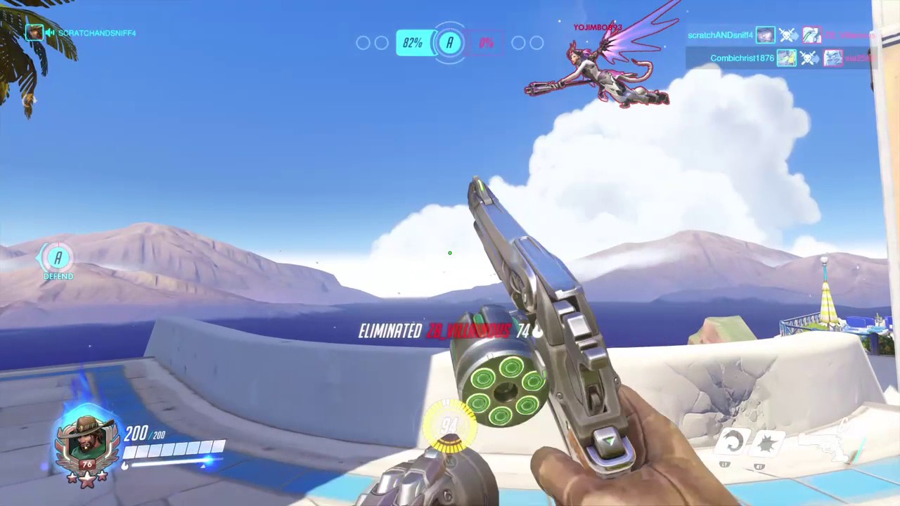 McCree! Ilios flashbang Mercy - YouTube