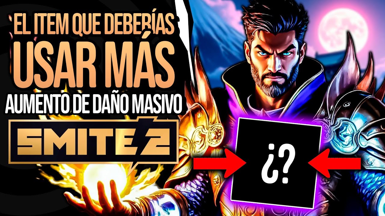 SMITE 2 | EL ITEM QUE DEBES USAR PARA AUMENTAR MUCHO EL DAÑO | GUÍA DE ...
