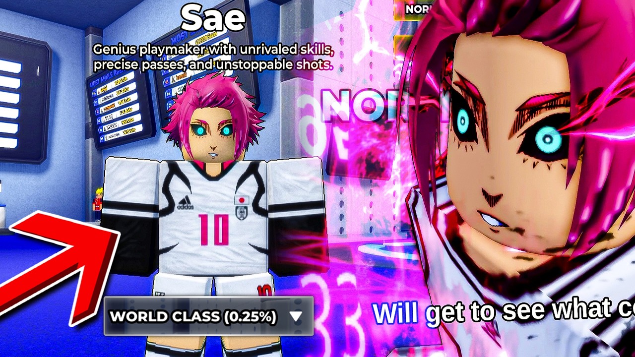 NOVA ATUALIZAÇÃO DO BLUE LOCK RIVALS ITOSHI SAE WORLD CLASS - YouTube