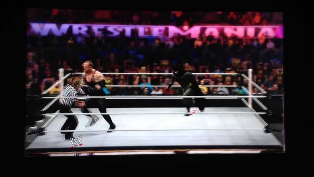 WWE 2K14 Batman Vs. The Undertaker Defeat The Streak Attempt - YouTube