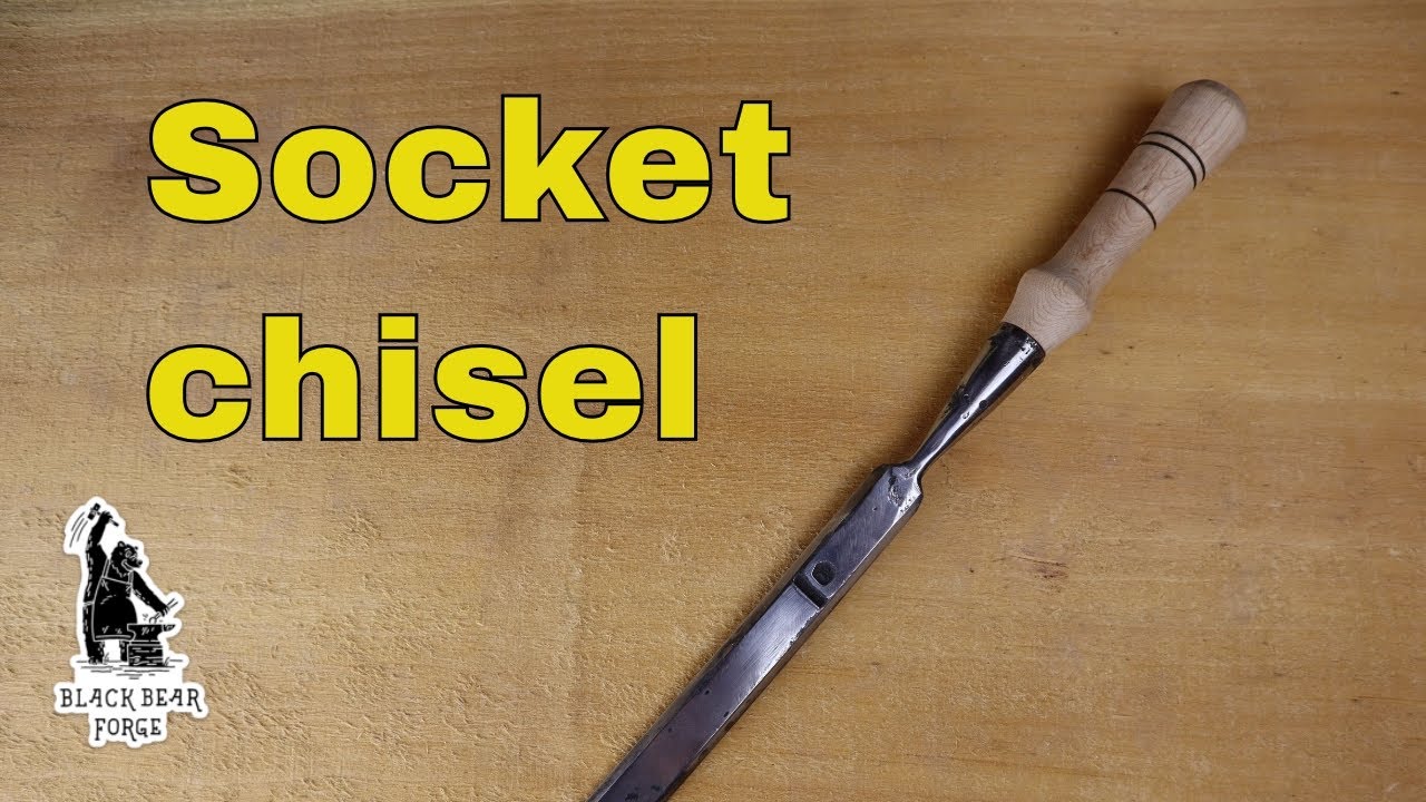Socket chisel for wood working - YouTube