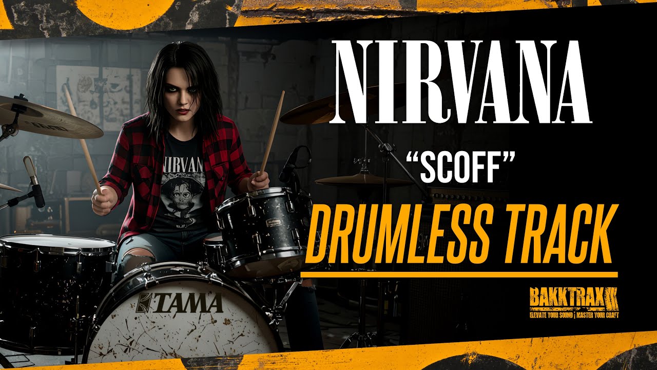 Nirvana - Scoff (Drumless) NO DRUMS - High Quality - YouTube