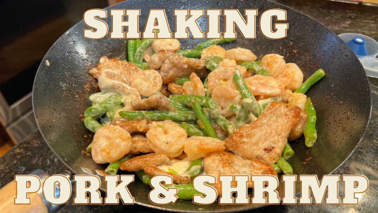 SIMPLENG ULAM PAG KA SWELDO! SHAKING PORK AND SHRIMP - YouTube
