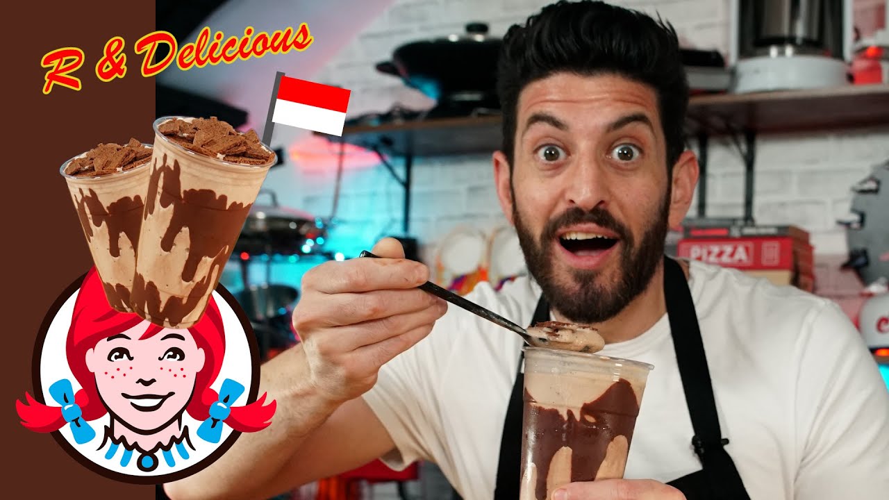 A Chocolate Lover's DREAM Frosty! | R & Delicious - YouTube