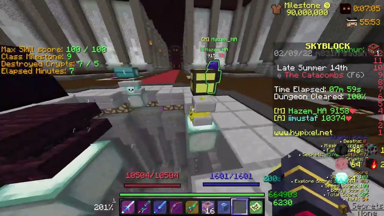 Precursor Eye Drop !!!!!! Skyblock hypixel - YouTube