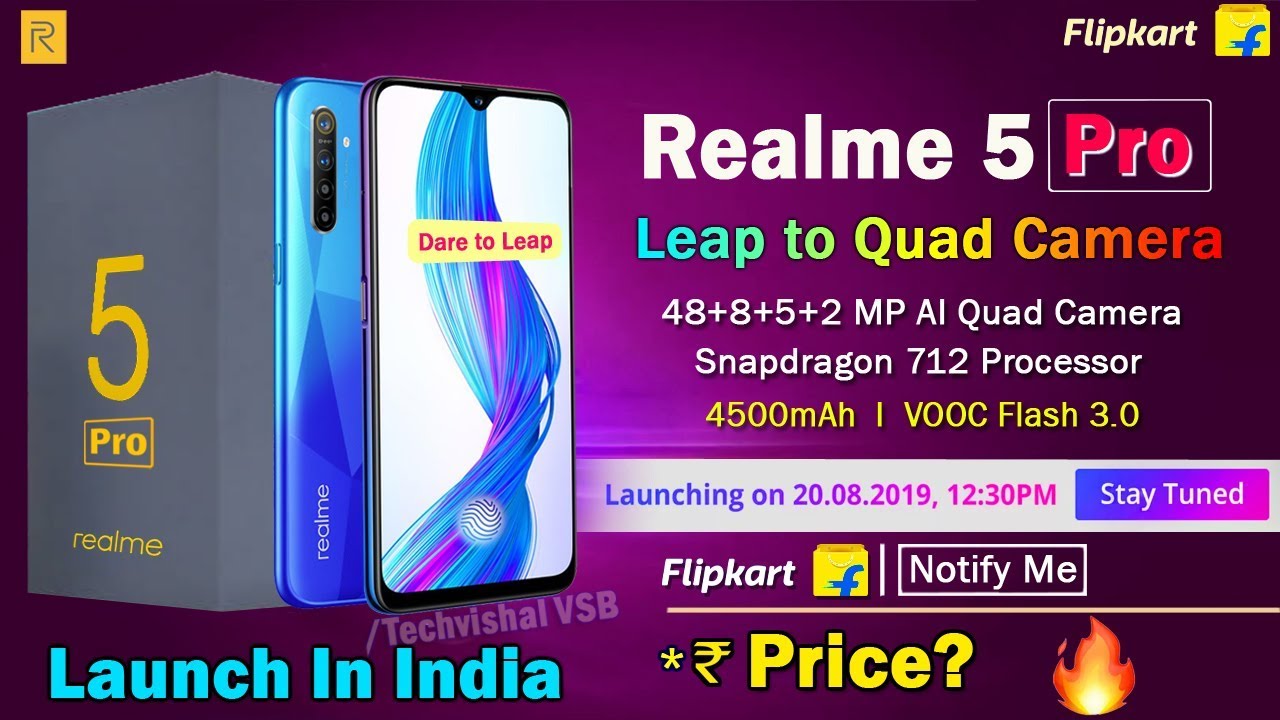 Realme 5 Pro - First Look, Price, Specifications, SD 712, 48MP Quad ...
