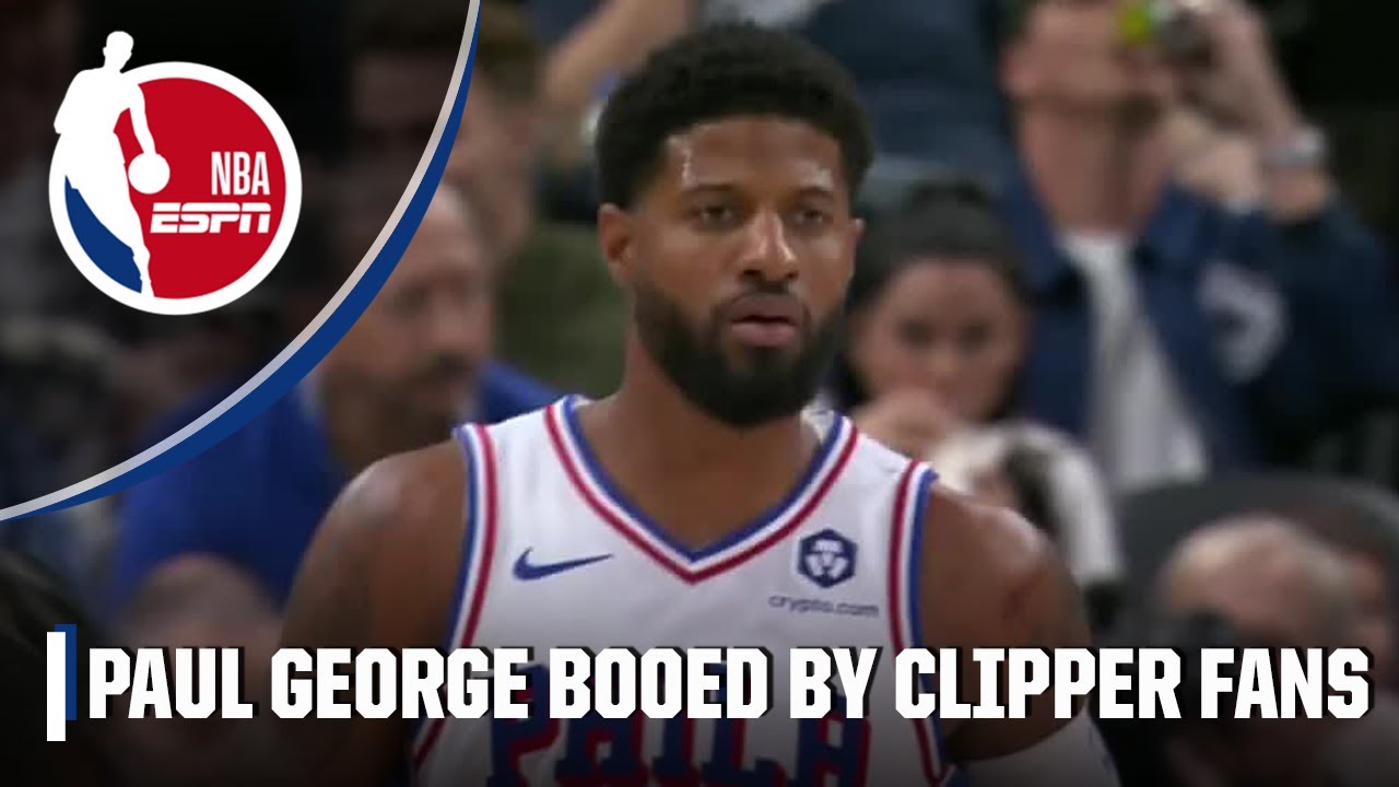 Paul George is greeted by boos from Clippers fans in his return to LA ...