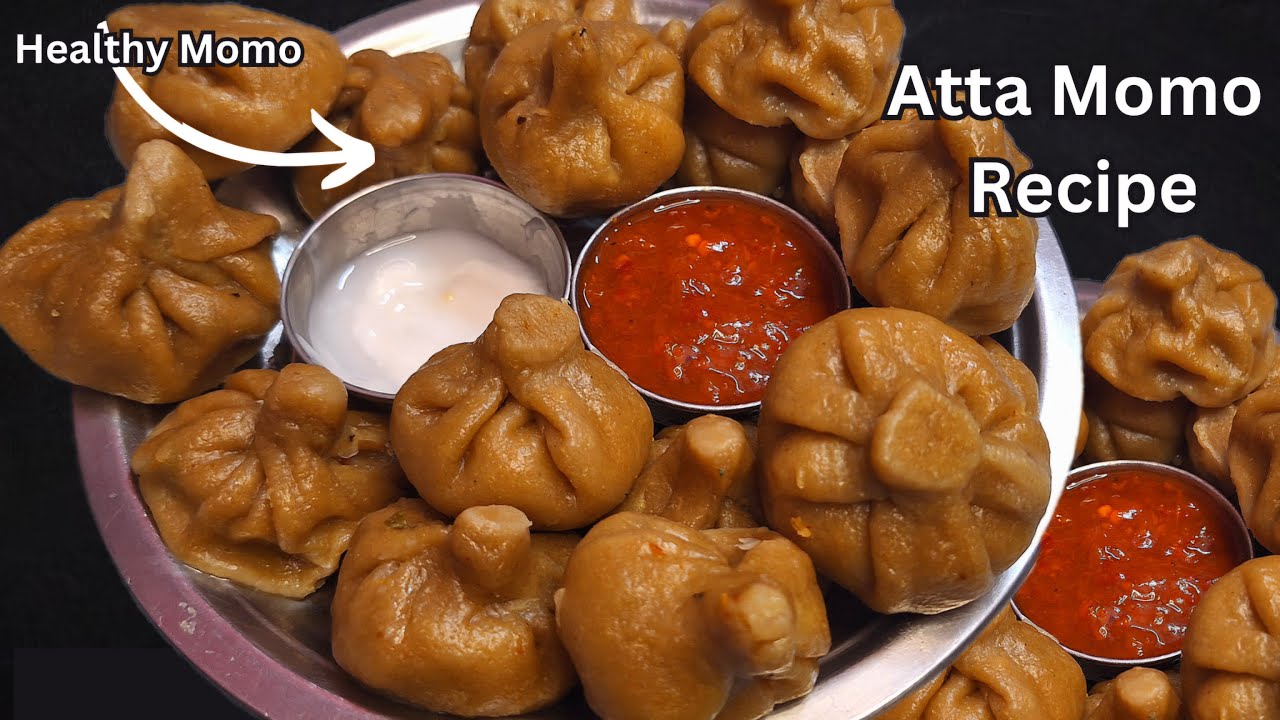 Healthy Atta Momo Recipe गेहूं के आटे से बने मार्केट जैसे टेस्टी मोमोज ...