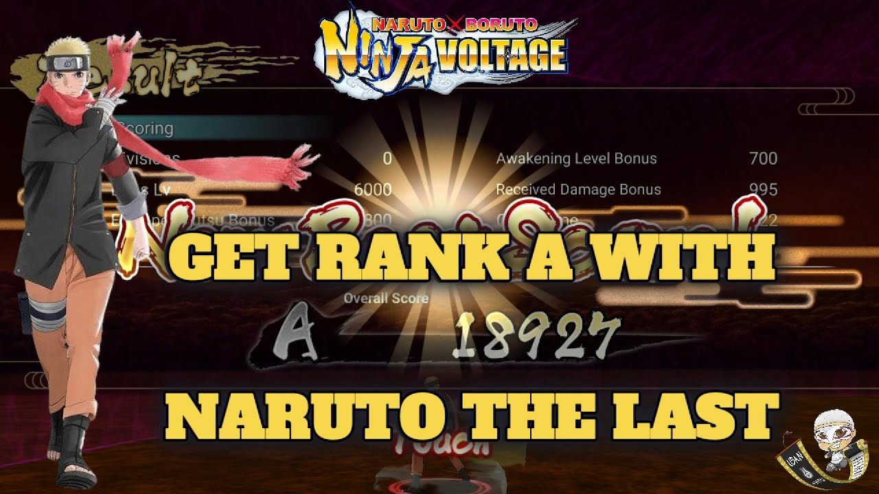 NxB NV // RANK A WITH NARUTO THE LAST 🍥 // VLWC // 6.5 YEARS - YouTube