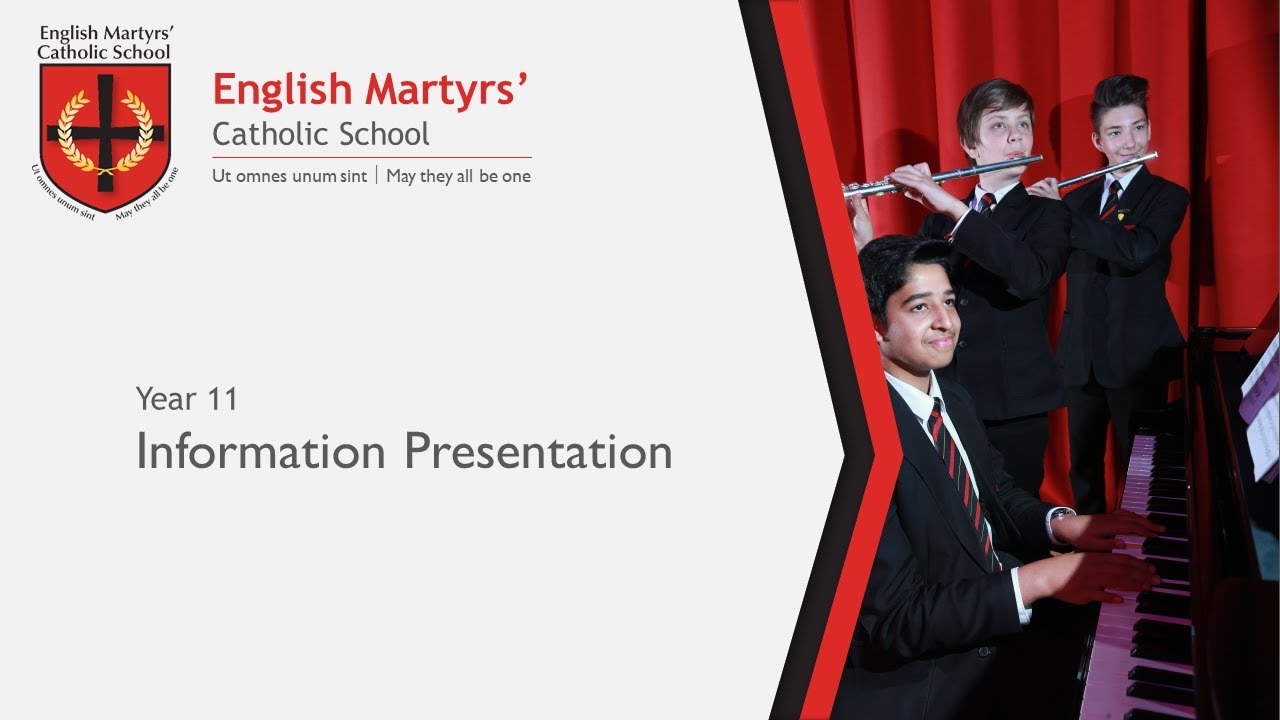 Year 11 Information Presentation - YouTube