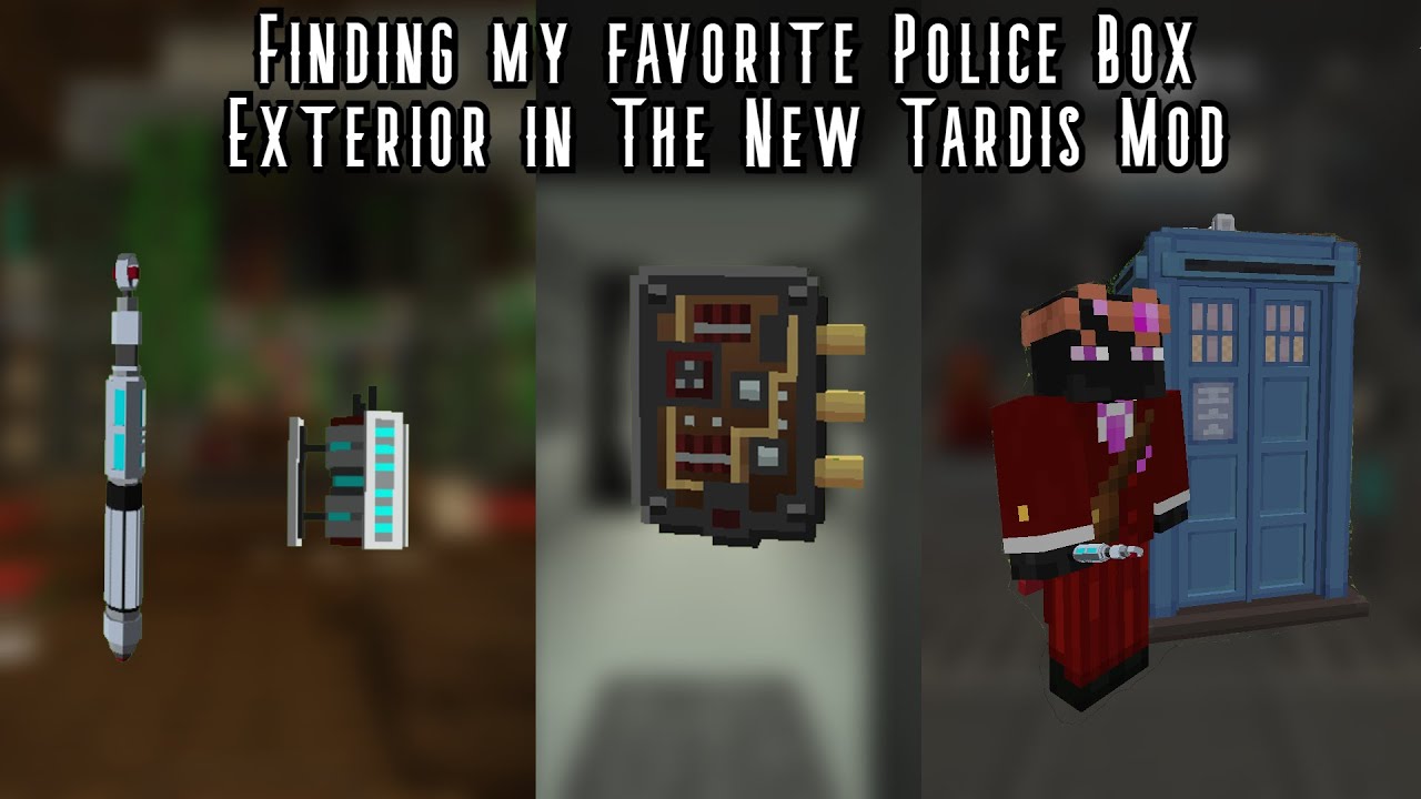 Finding the Police Box Mk 3 Exterior in The New Tardis Mod | Modded ...