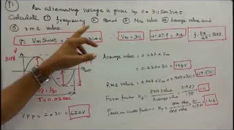 100 PROBLEMS IN A.C. CIRCUITS - YouTube