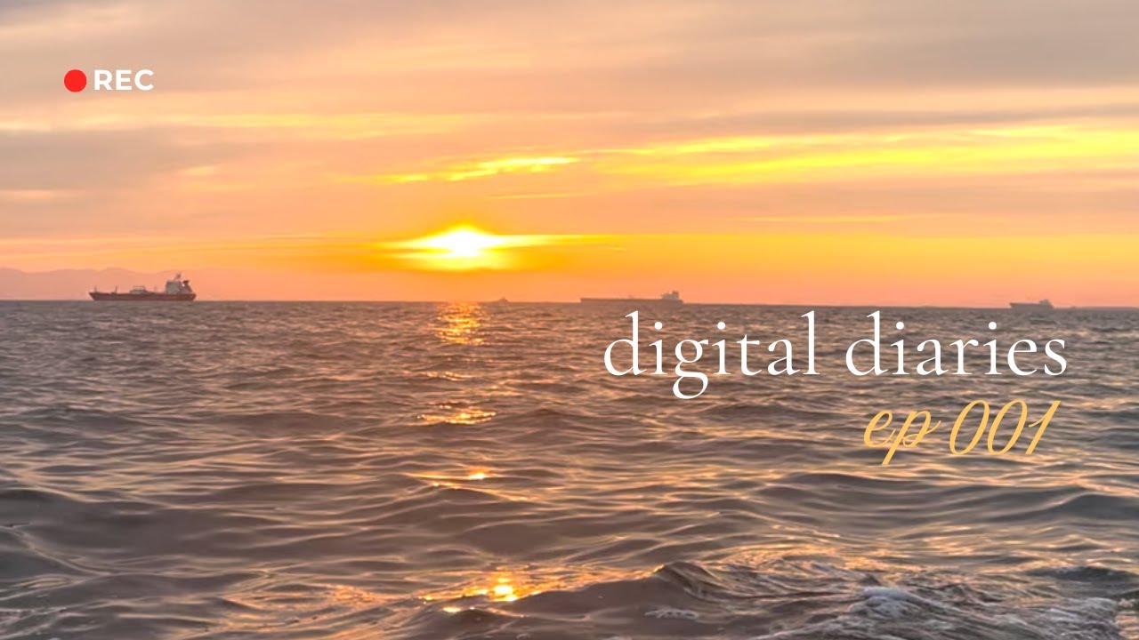 digital diaries 001 | last week of 2024, recap of the year, traveling ...