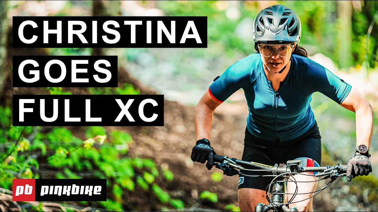 Christina Races XC On An Enduro Bike - YouTube
