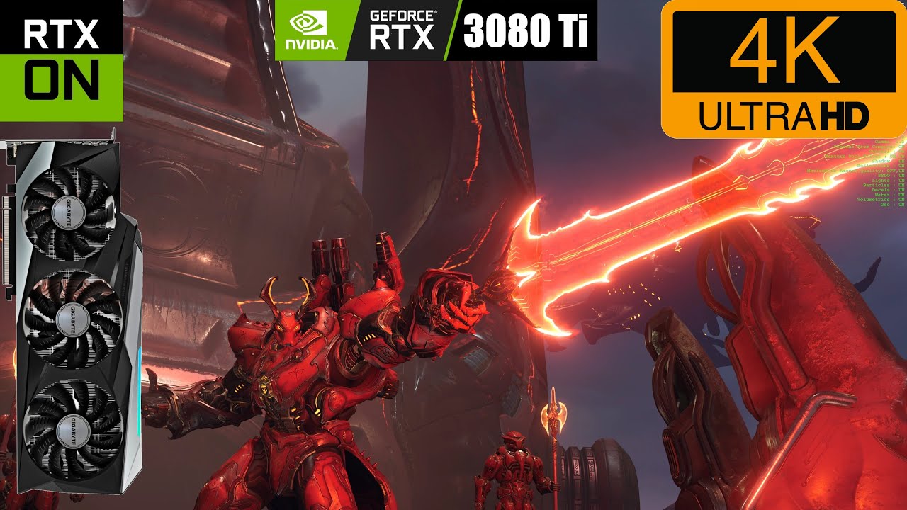 DOOM Eternal | RTX 3080 Ti | i7-10700 | Ray Tracing | 4K Max Ultra ...
