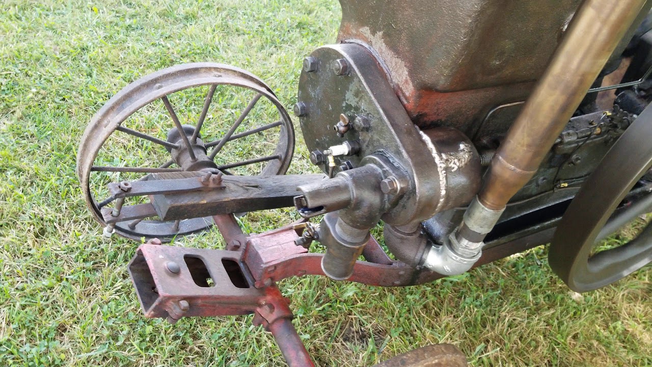 Foos Jr. 6hp hit and miss engine - YouTube