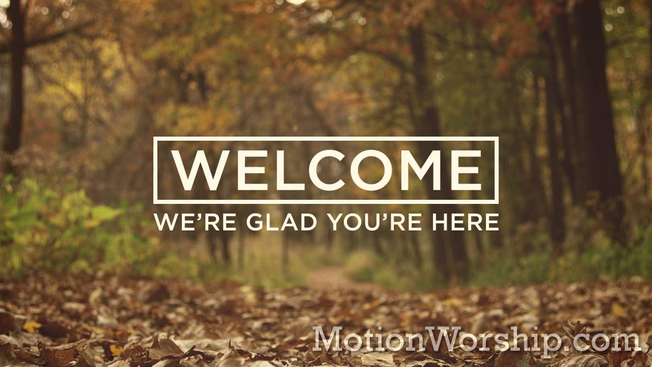 Welcome Autumn Church
