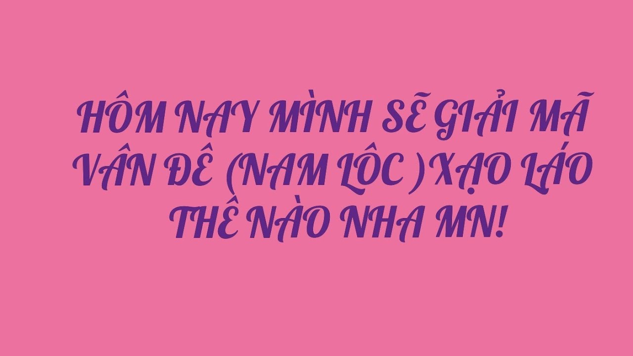 12/9/25= hôm nay mình sẽ cho các bạn nhận xét về (MC NAM LÔC) - YouTube