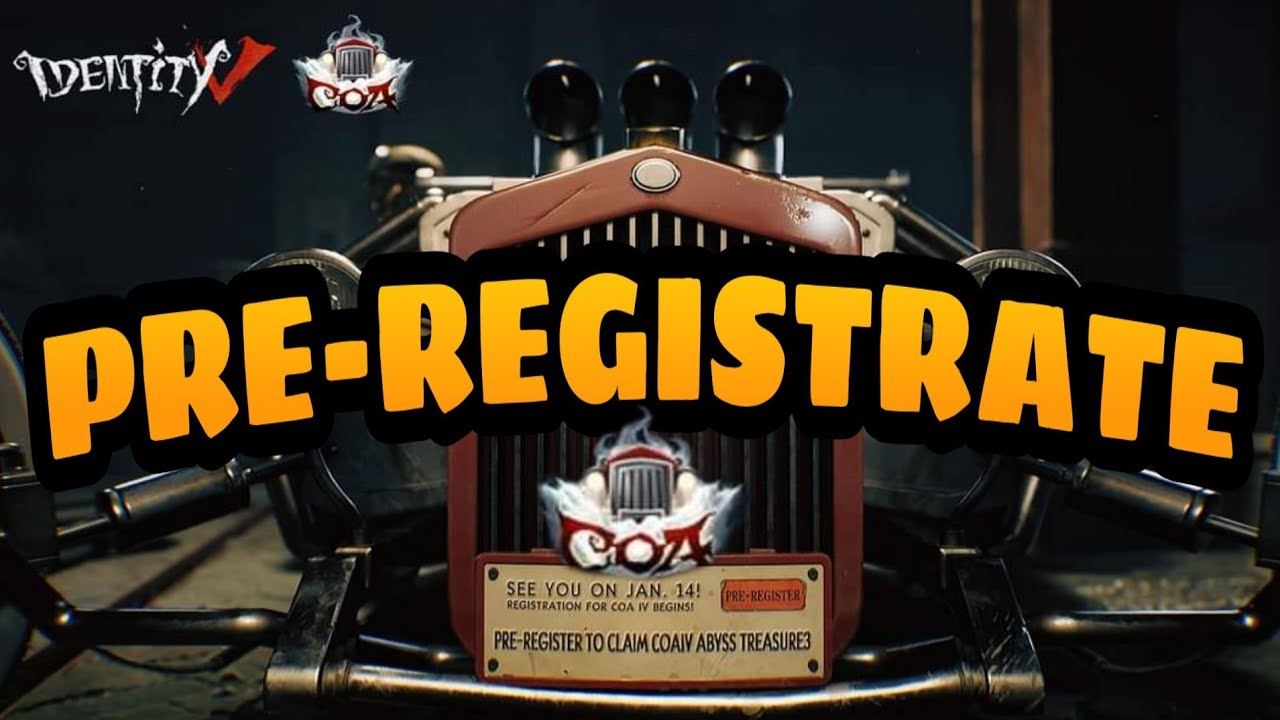 ¡ENTRA AL CALL OF THE ABYSS! Pre-registró para el COA💥(IDENTITY V ...