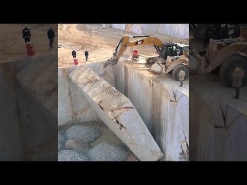 How is marble extracted - YouTube