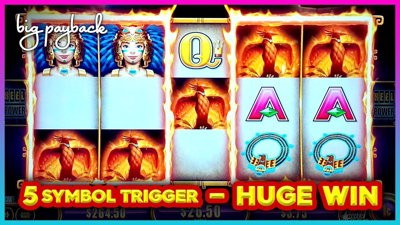 5 Symbol Retrigger → HUGE WIN! Fire Light Eruption Slot - HOT NEW GAME ...