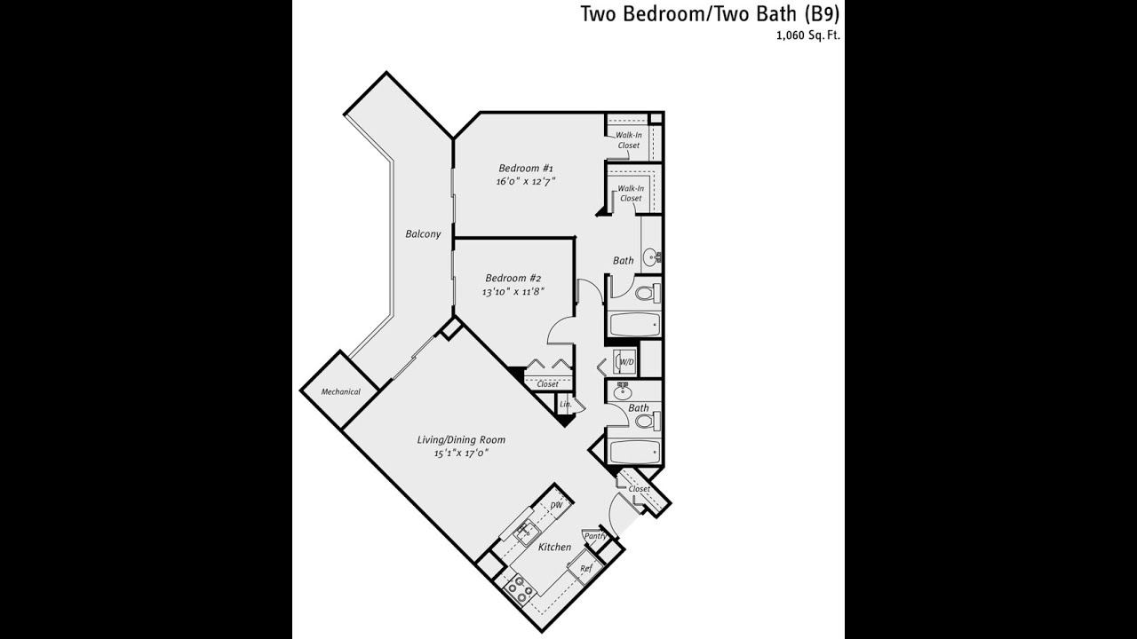 B9 floor plan - YouTube
