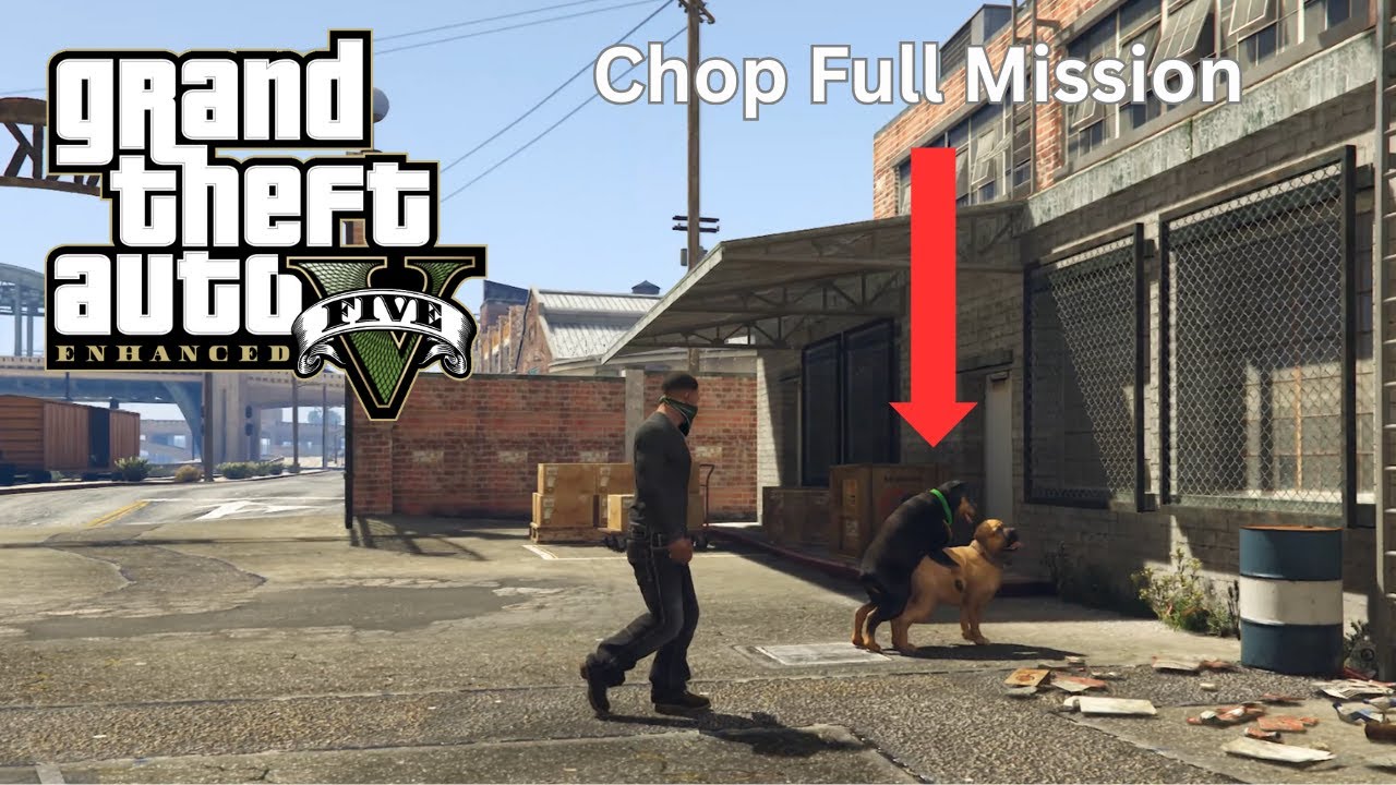4K GTA 5 Enhanced | Chop Full Gameplay | Dog Mission - YouTube
