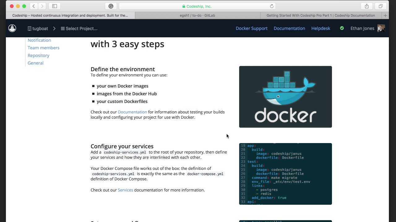 Codeship Pro GitLab Setup - YouTube