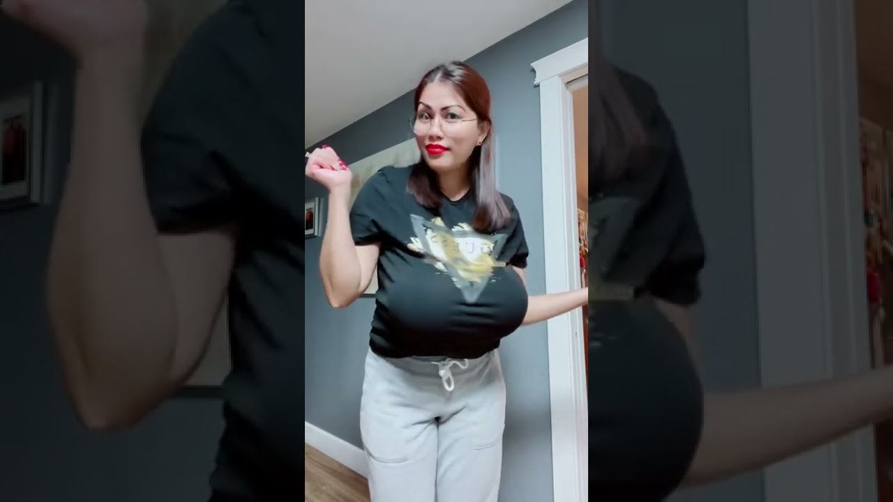 No Bra Challenge #nobra #shorts - YouTube