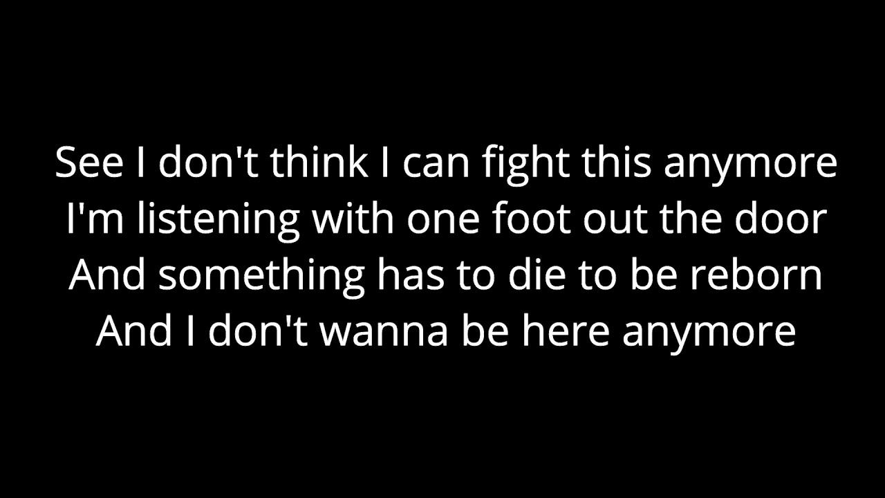 I Don't Wanna Be Here Anymore - Rise Against Karaoke - YouTube Music