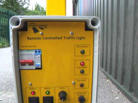 TS Remote Control Traffic Light (fixed installation) - YouTube