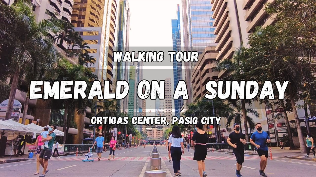 EMERALD AVENUE | Ortigas Center Pasig City | Walking Tour Philippines - YouTube