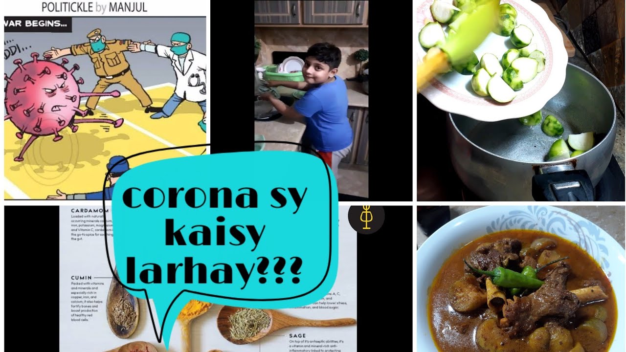 Corona k khilaaf immunity kaisy develop kry???yummy teenday gosht ...