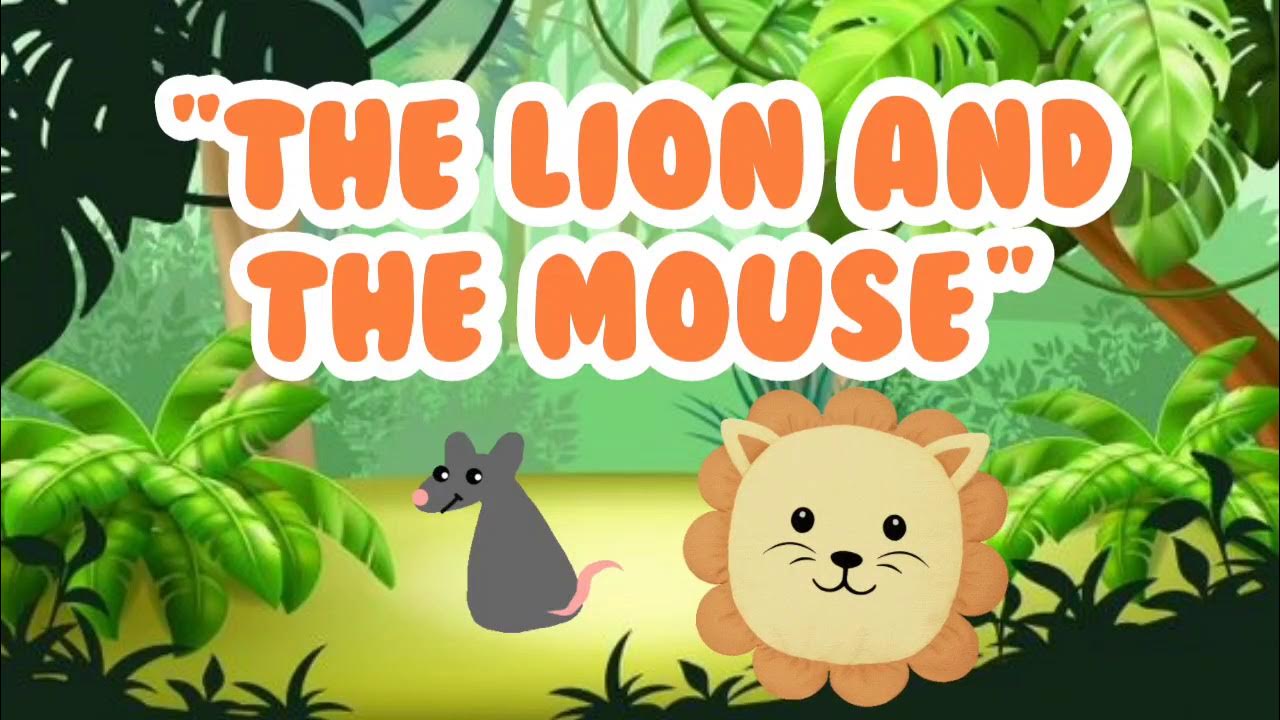 The Lion and the Mouse - El león y el ratón. Short story - YouTube