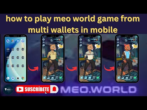 how to play meo world game from multi wallets in mobile | how to earn money by nftgame @HWTV ...