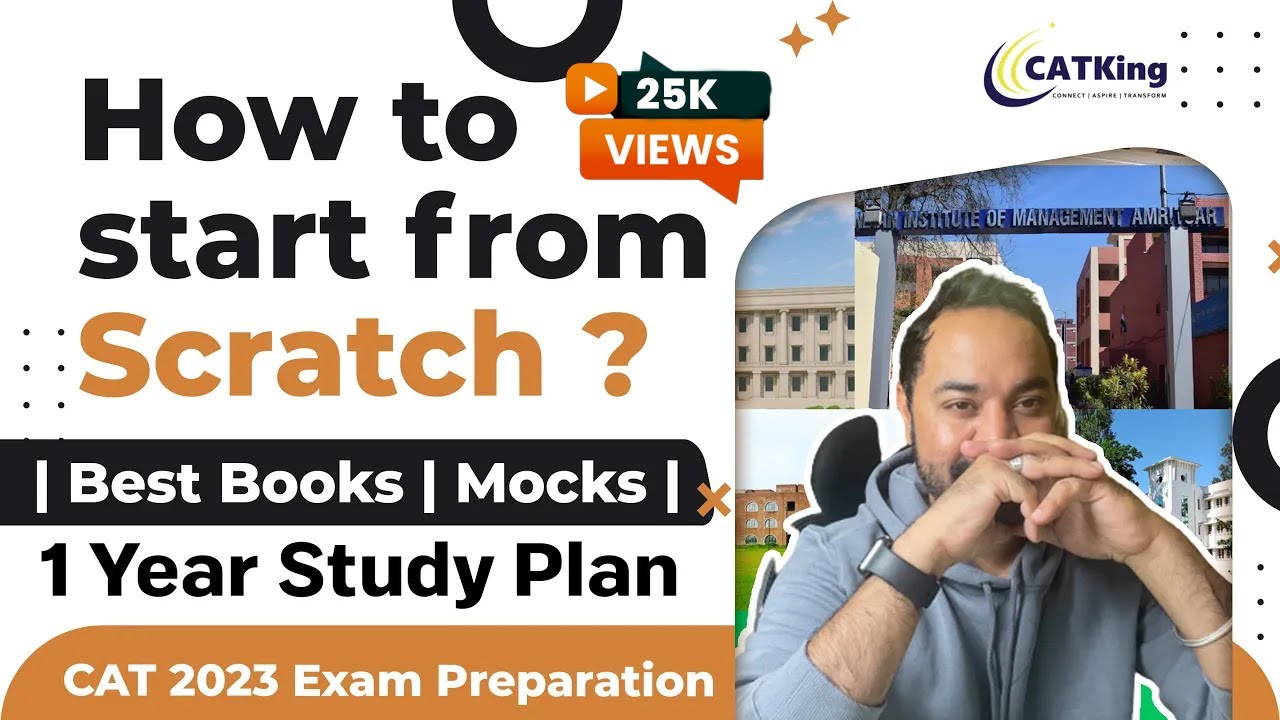 Cat 2023 Exam Preparation How To Start From Scratch Best Books
