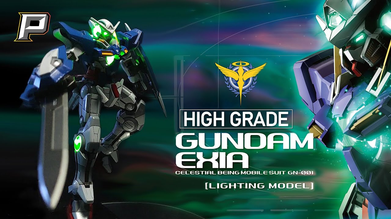 Perfect Grade lighting model in a High Grade??? | HG EXIA FULL BUILD ...