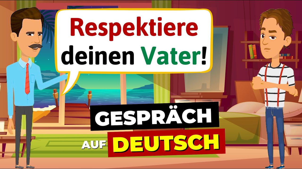 CONVERSATION IN GERMAN: Familienleben (Gespräch auf Deutsch) LEARN ...