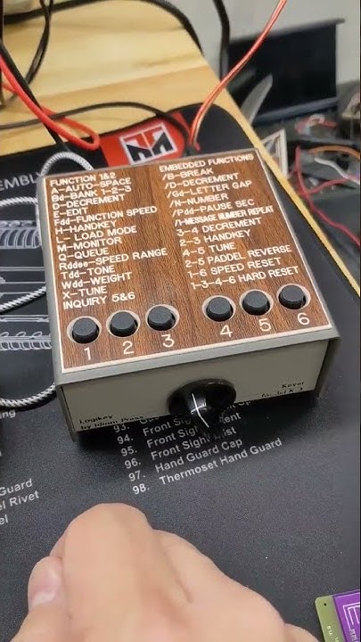 Using an external keyer for CW - the Logikey K3 Keyer - YouTube