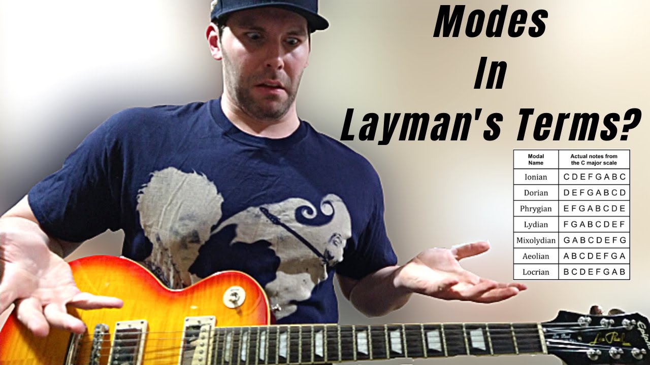 Modes In Layman's Terms - YouTube