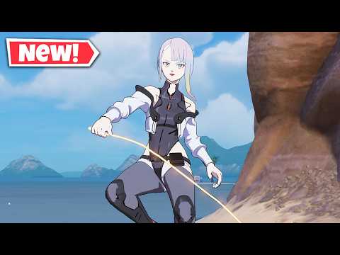 NEW LUCYNA KUSHINADA Skin Gameplay In Fortnite! (CYBERPUNK EDGERUNNERS)
