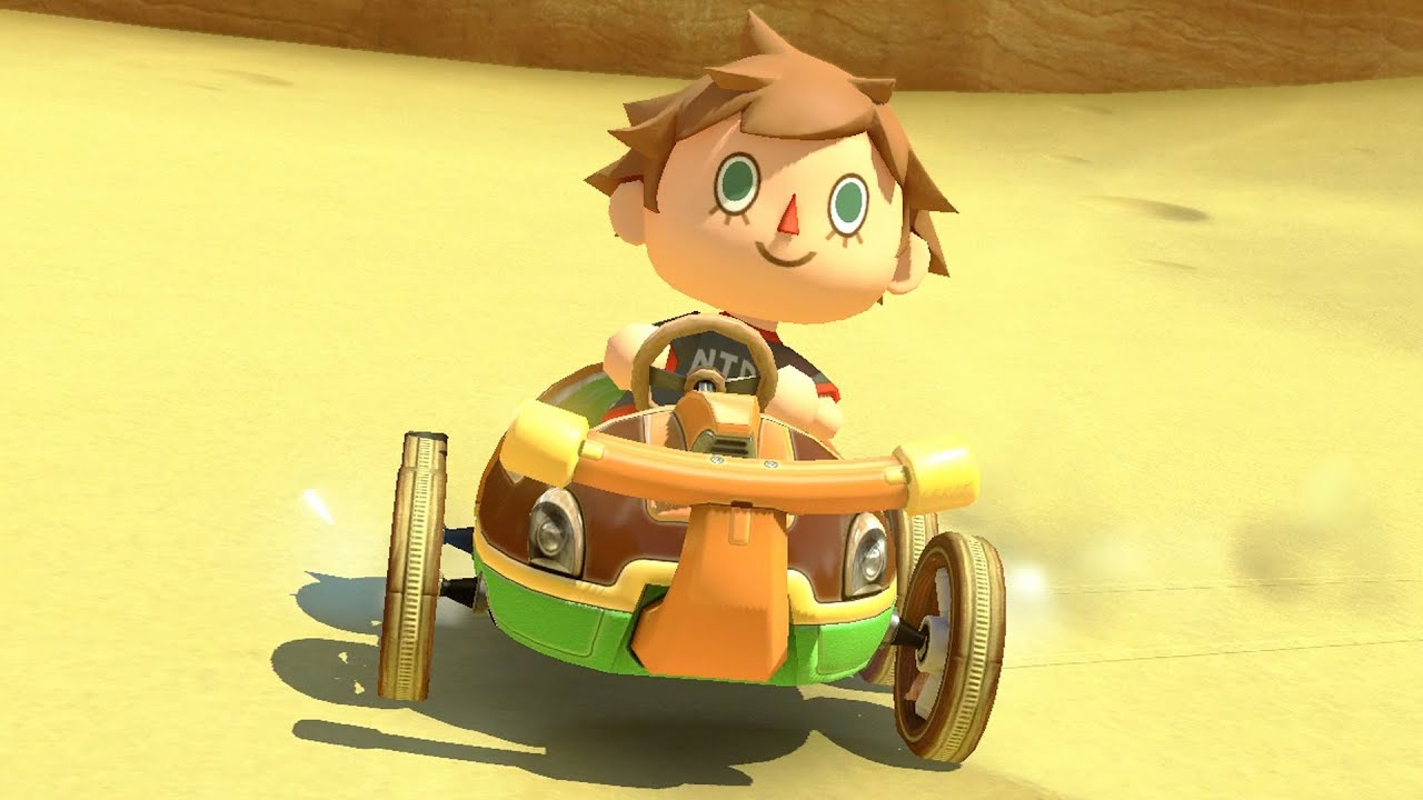 Mario Kart 8 Deluxe - Mirror Crossing Cup (Villager Gameplay) - YouTube