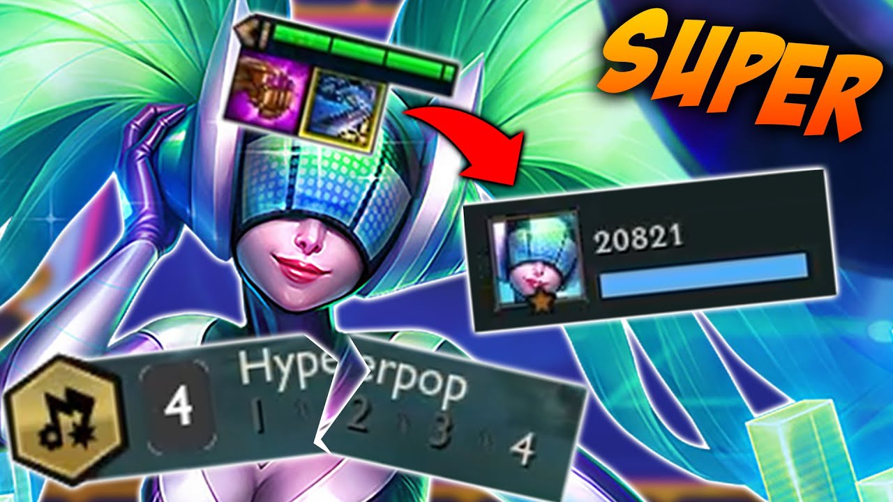 Hyperpop 4 ist BROKEN! - Sona 1 mit 20k Damage! | TFT SUPER Banger 36 - YouTube