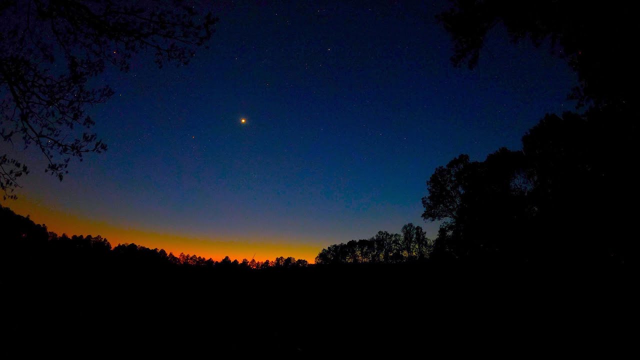 Night Sky Time Lapse Of The Stars & Sky - YouTube