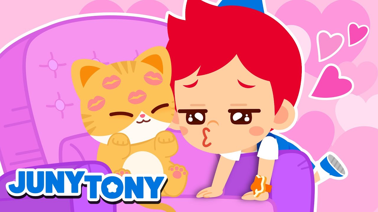 I Love You Song｜😻👶 Why Are You So Cute?｜Kids Songs｜JunyTony - YouTube